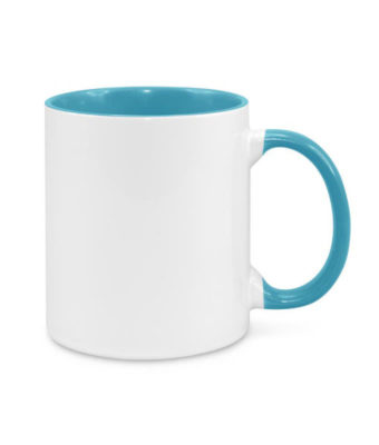 Customized Inner Color Mug Printing - Light Blue - Print it