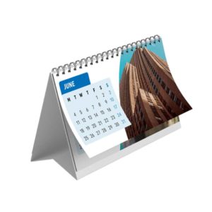 Customized Desk Calendar - 14 pages A5 Landscape - Print it