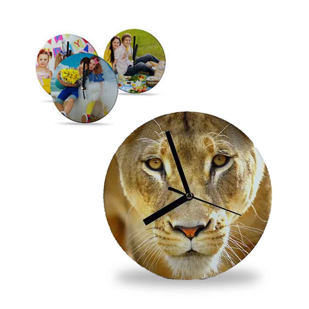 Glass Clocks Printing in Sri Lanka - Print it Glass Clock Printing