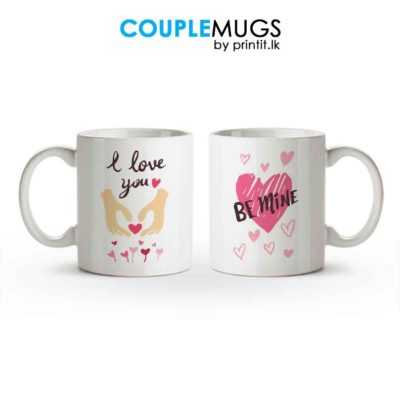 Couple mug printing in Sri Lanka - Print it Couple Mug Collection